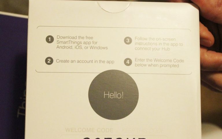 Steps To Set Up SmartThings Hub And Home Monitoring Kit