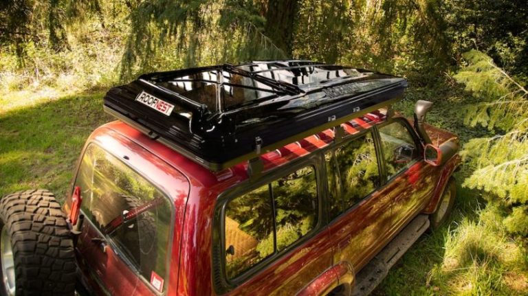 Roofnest Sparrow XL Rooftop Tent Maximizes Functionality for Campers ...