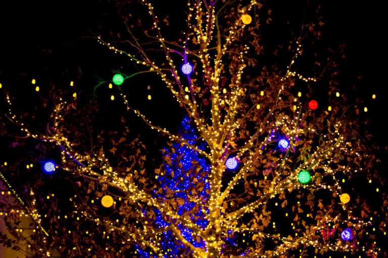 How to Decorate with a Fairy Light Spirit Tree - Pep up home